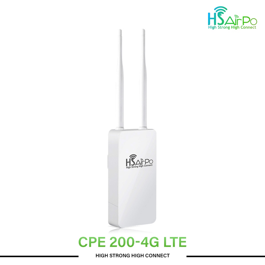Jual Hsairpo Cpe200 Outdoor 4G Lte And Wireless 2.4Ghz 300Mbps | Shopee ...