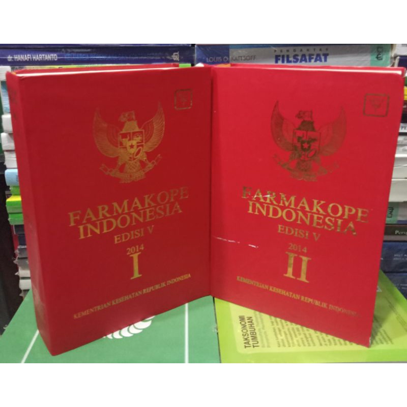 Jual BUKU FARMAKOPE INDONESIA EDISI 5 JILID 1,2 [ Ready Stock ...