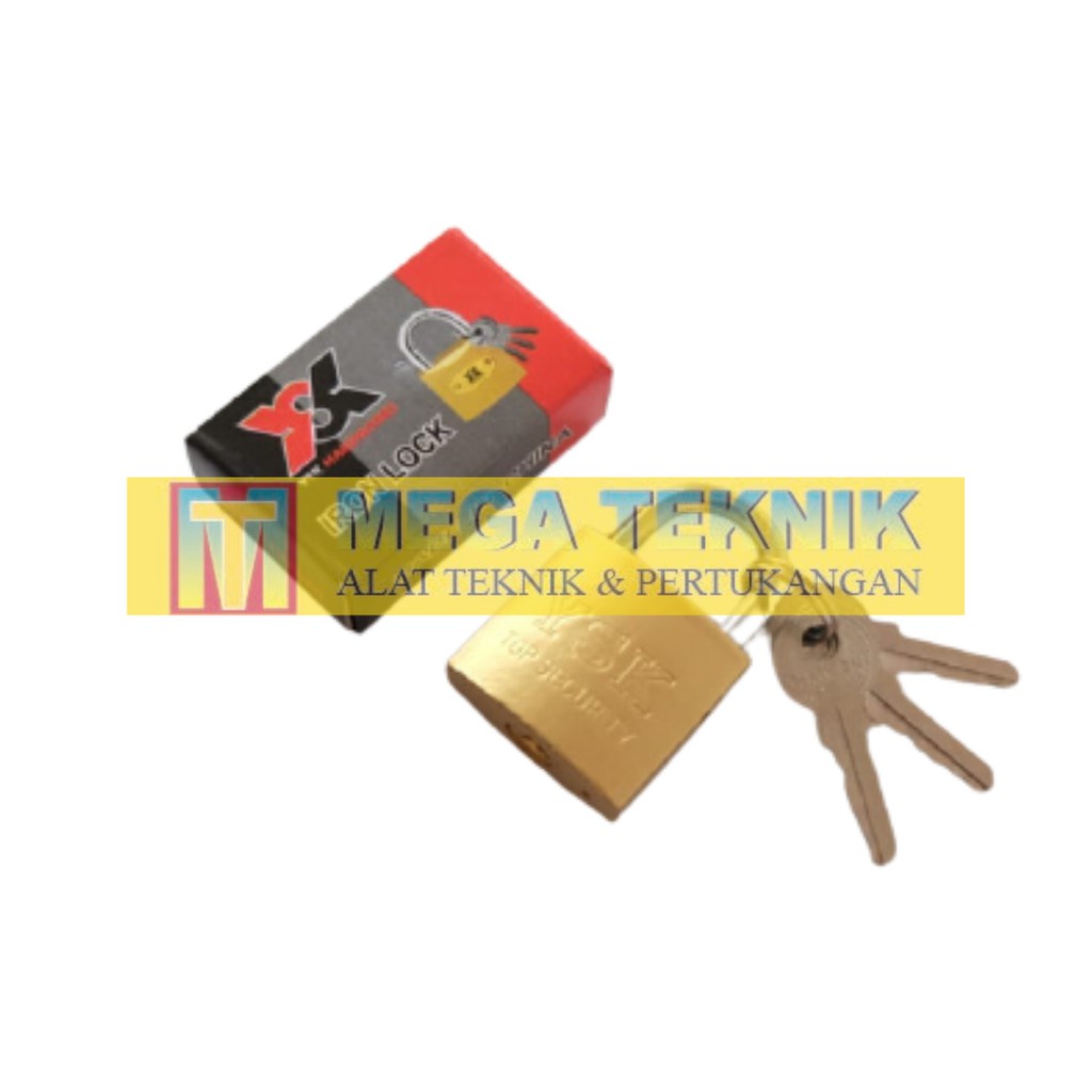Jual Gembok Kuning 50mm YSK - Gembok Kuningan Pengaman Pintu [Grosir ...