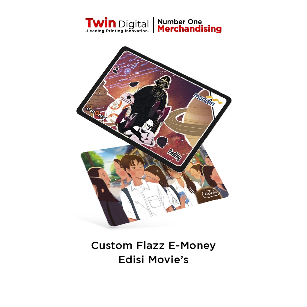 Jual Custom E-Toll Emoney Mandiri Cetak Flazz BCA Gen 2 Tap Cash Card ...