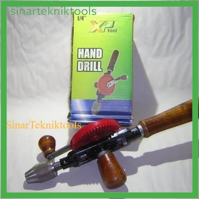 Jual Bor Tangan Manual / Hand Drill XPTool XP Tool - 1/4" bor tangan ...