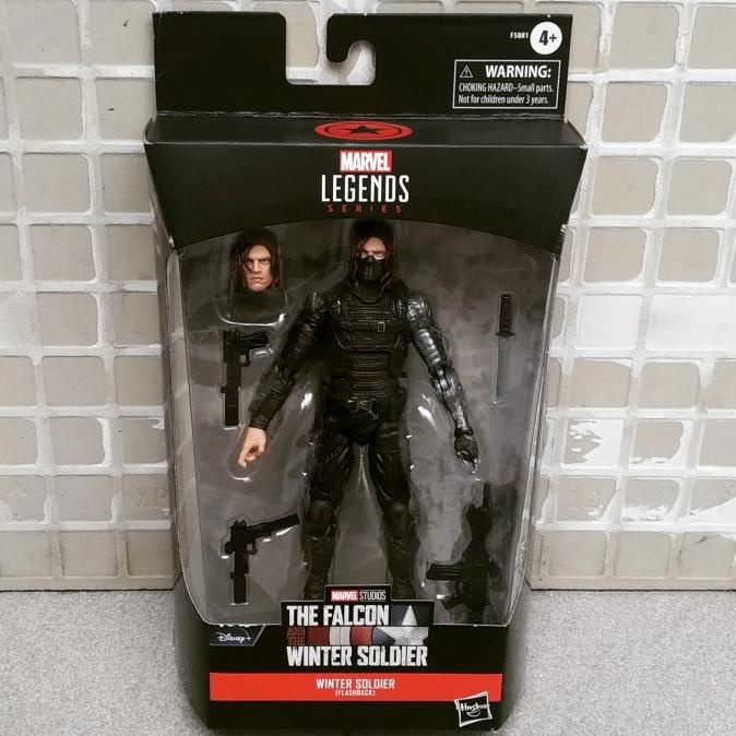 Jual HASBRO MARVEL LEGENDS WINTER SOLDIER FLASHBACK BUCKY BARNES FALCON ...