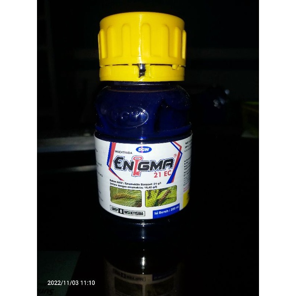 Jual INSEKTISIDA kontak pembasmi ulat penggerek buah dan polong ENIGMA 21 EC | Shopee Indonesia