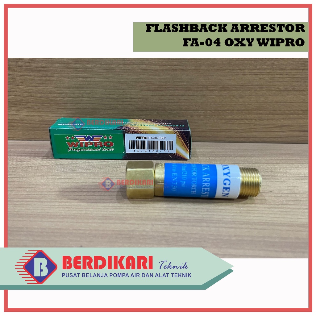 Jual WIPRO Flashback Arrestor FA-04 OXY u/Cutting Torch | Shopee Indonesia