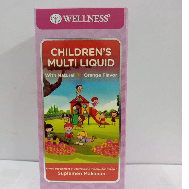 Jual Wellness Children's Multi Liquid 8 Oz/multivitamin anak sirup ...
