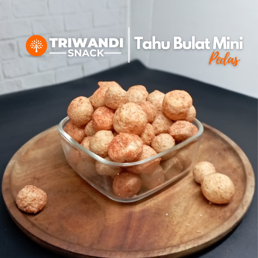 Jual Tahu bulat pedas 100 - 250gr TRIWANDI SNACK oleh oleh bandung ...