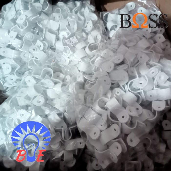 Jual Pipa Pvc Klem Pipa Pvc Conduit 20Mm Boss Clipsal | Shopee Indonesia