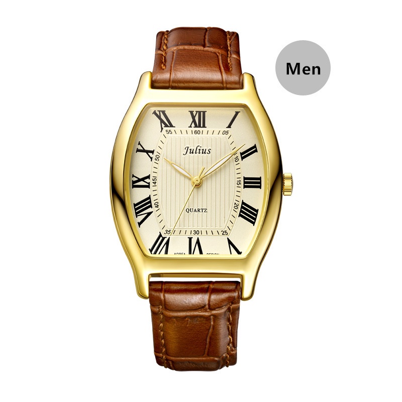 Jual Toko resmi JULIUS, jam tangan pasangan tahan air JA-703 | Shopee ...