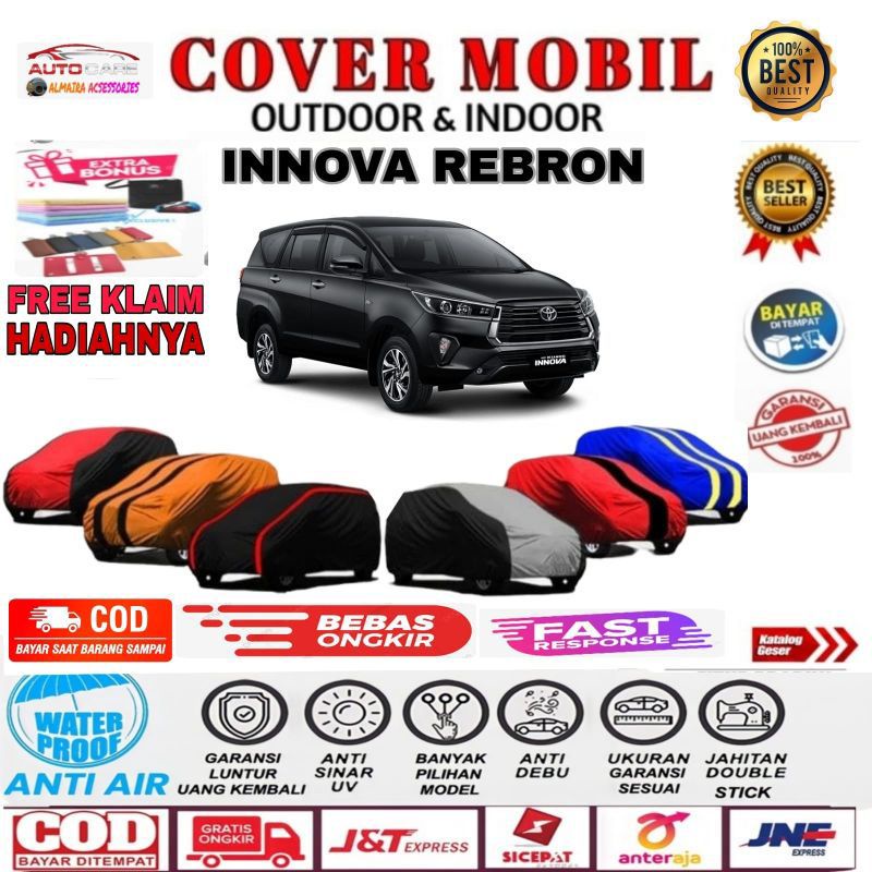 Jual Cover Mobil Innova Reborn Body Sarung Mobil Toyota Inova Selimut ...