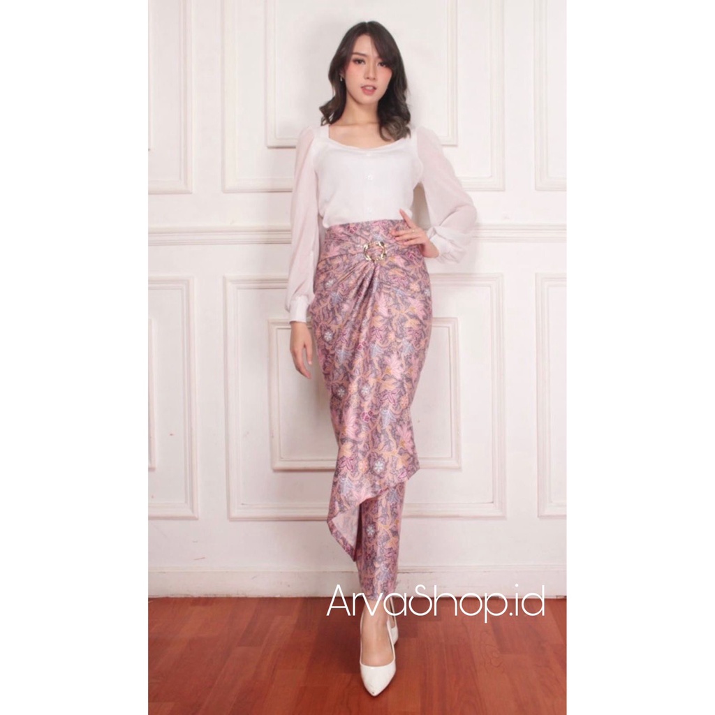 Jual Rok Lilit Batik Bawahan Kebaya Modern Rok Serut/rok lilit batik ...
