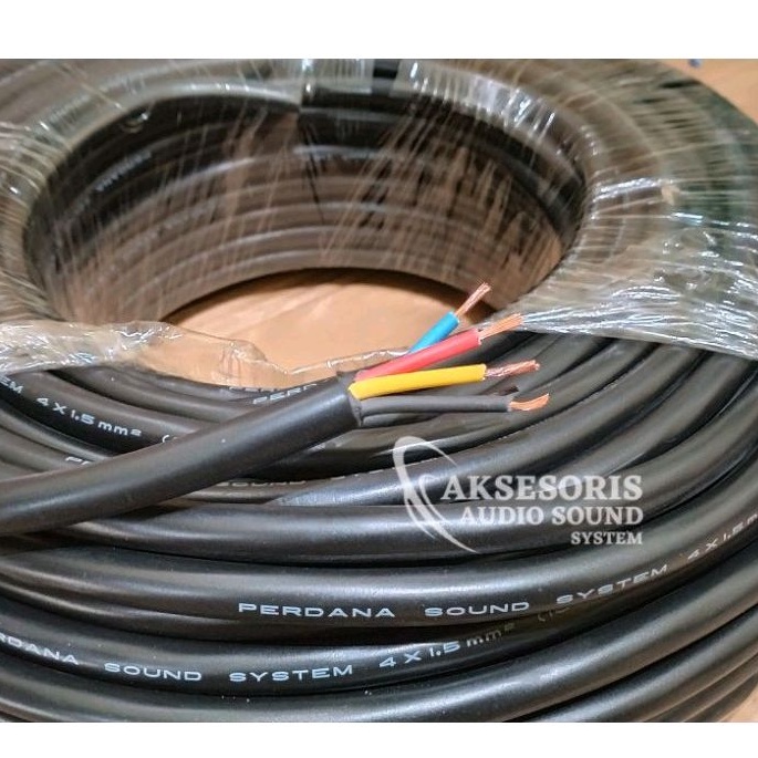 Jual Kabel Audio Speaker Perdana Sound System 4x1.5mm Kualitas Bagus ...