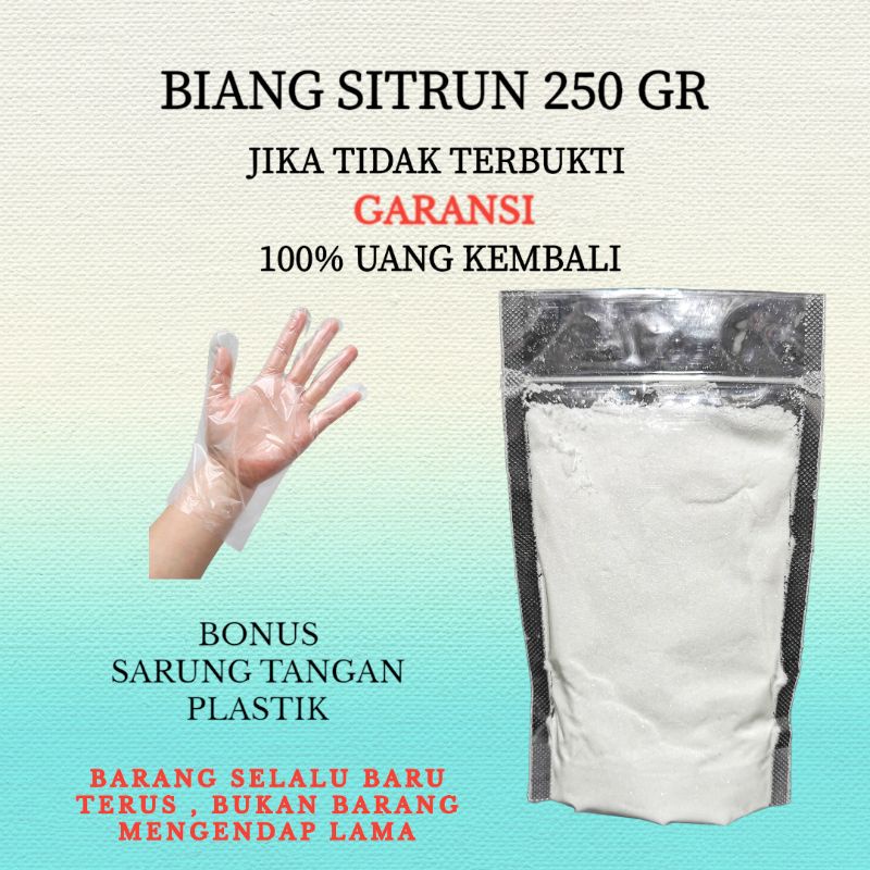 Jual Biang Sitrun / Citrun Pembersih Kerak Kamar Mandi 250 Gr | Shopee ...