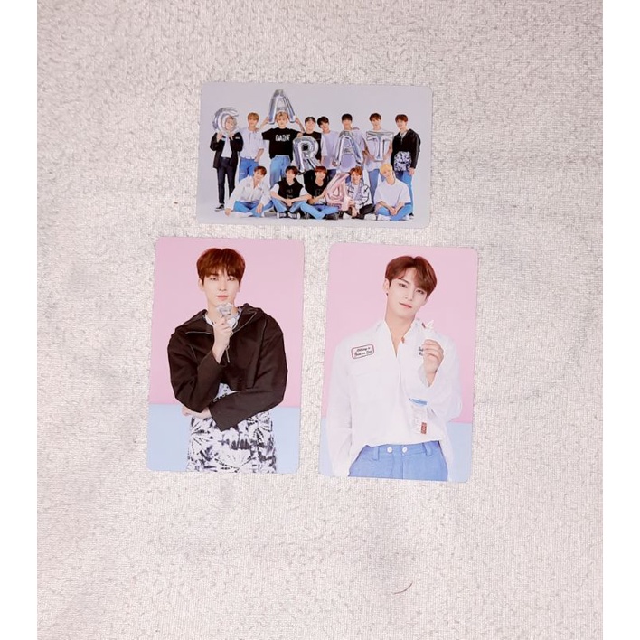 Jual SEVENTEEN SVT CARAT MEMBERSHIP KIT 4 OT13 WONWOO MINGYU PHOTOCARD ...