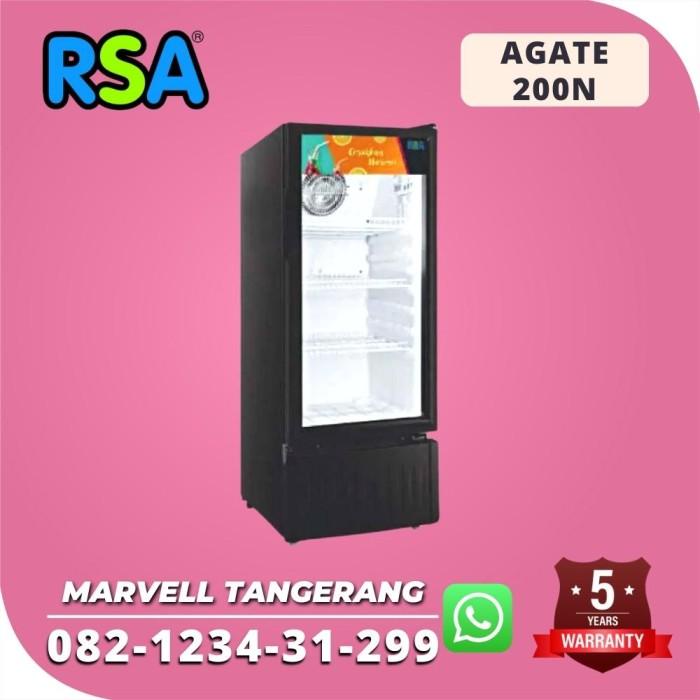 Jual KULKAS SHOWCASE RSA AGATE 200 N DISPLAY MINUMAN 200N ORIGINAL ...