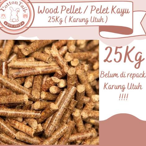 Jual Wood Pellet / Pelet Kayu / Wood Pelet / Pellet Kayu Alami 25Kg ...