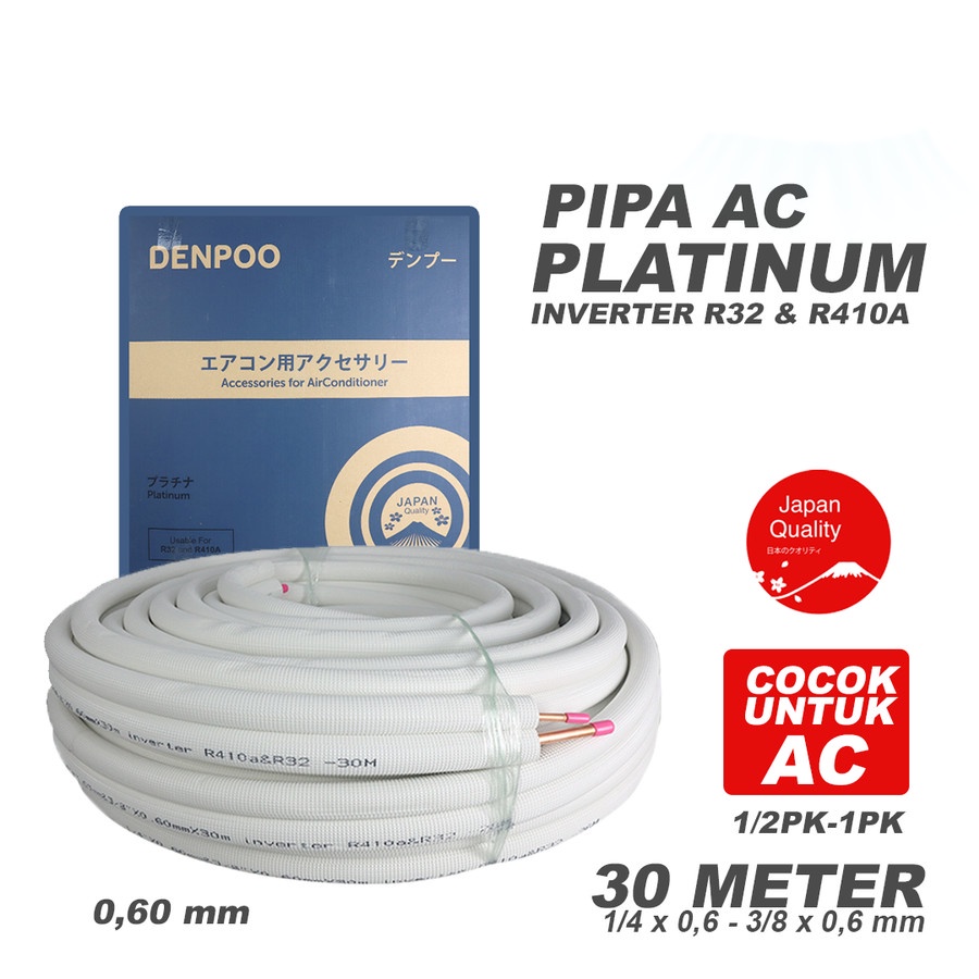 Jual PIPA AC DENPOO PLATINUM AC 1/2 PK - 1PK | Shopee Indonesia