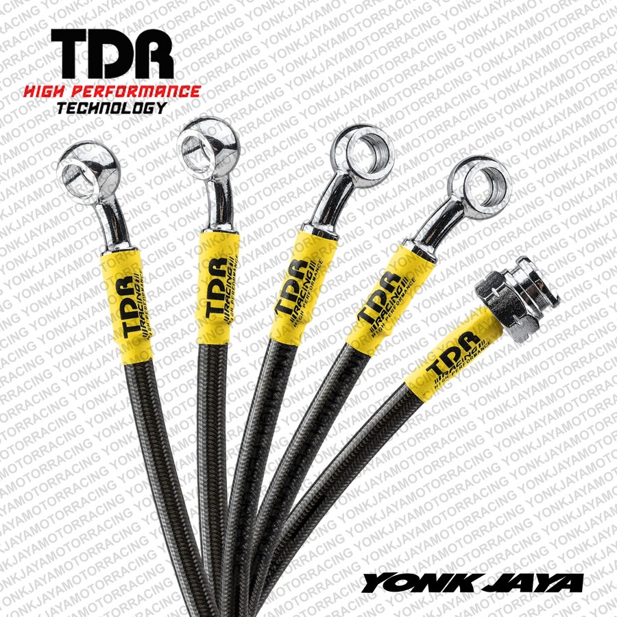 Jual SELANG REM TDR BLACK CARBON XMAX (ABS) | Shopee Indonesia