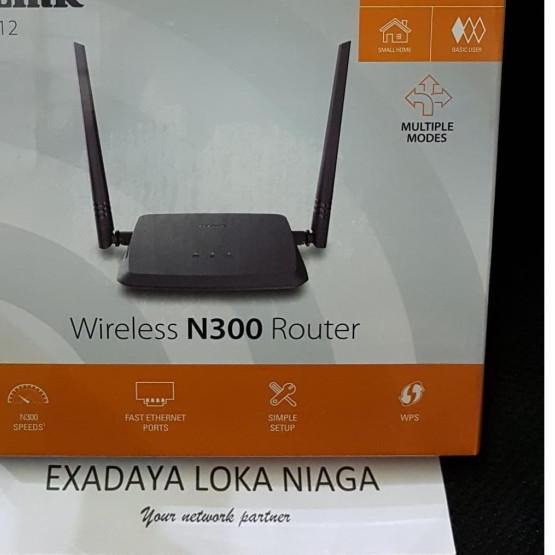 Jual Dlink DIR-612 , N300 Wireless Fast Ethernet Router | Shopee Indonesia