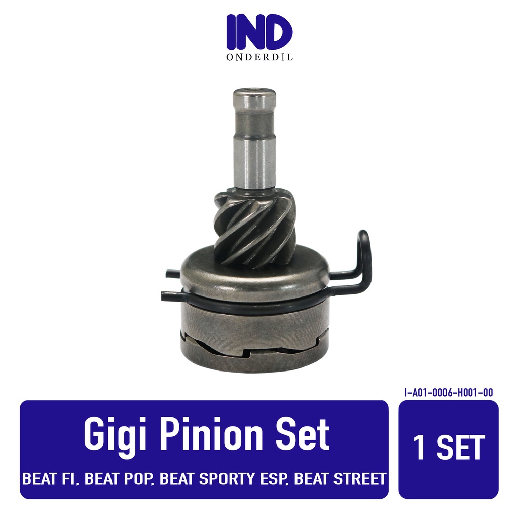 Jual Gigi-Gear Pinion Kick Starter-Stater Set Comp Kick Driven Beat FI ...