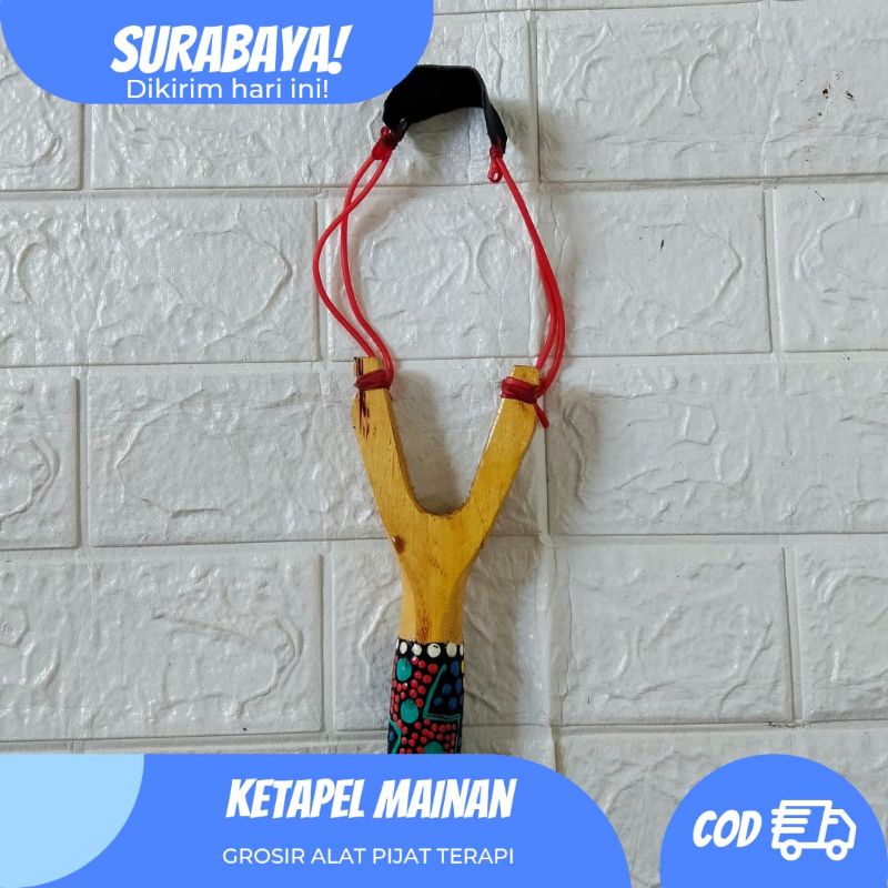 Jual ketapel mainan anak outdoor tradisional / mainan sensory kasar ...