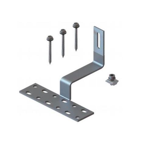 Jual Mounting Panel Surya/Solar Panel - Fixed Horizontal Tile Hook ...