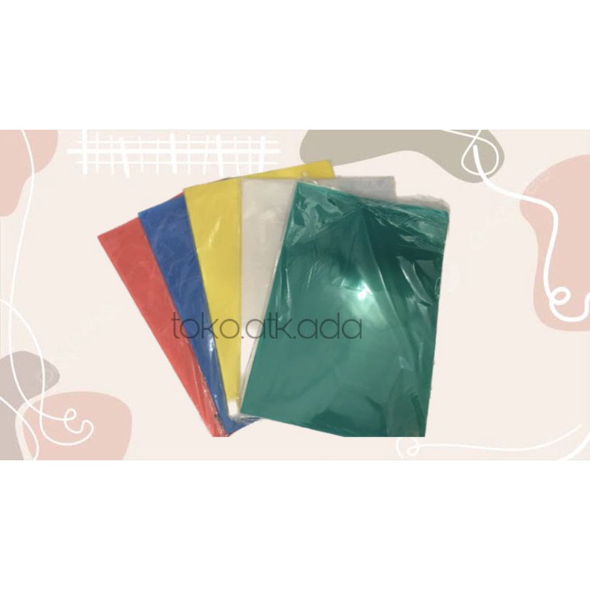 Jual MAP L TRANSPARAN PLASTIK / CLEAR SLEEVES FOLIO FOLDER ONE dan FIGO ...