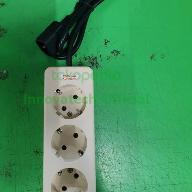 Jual Kabel colokan konverter converter sambungan ups iec to schuko 3 ...