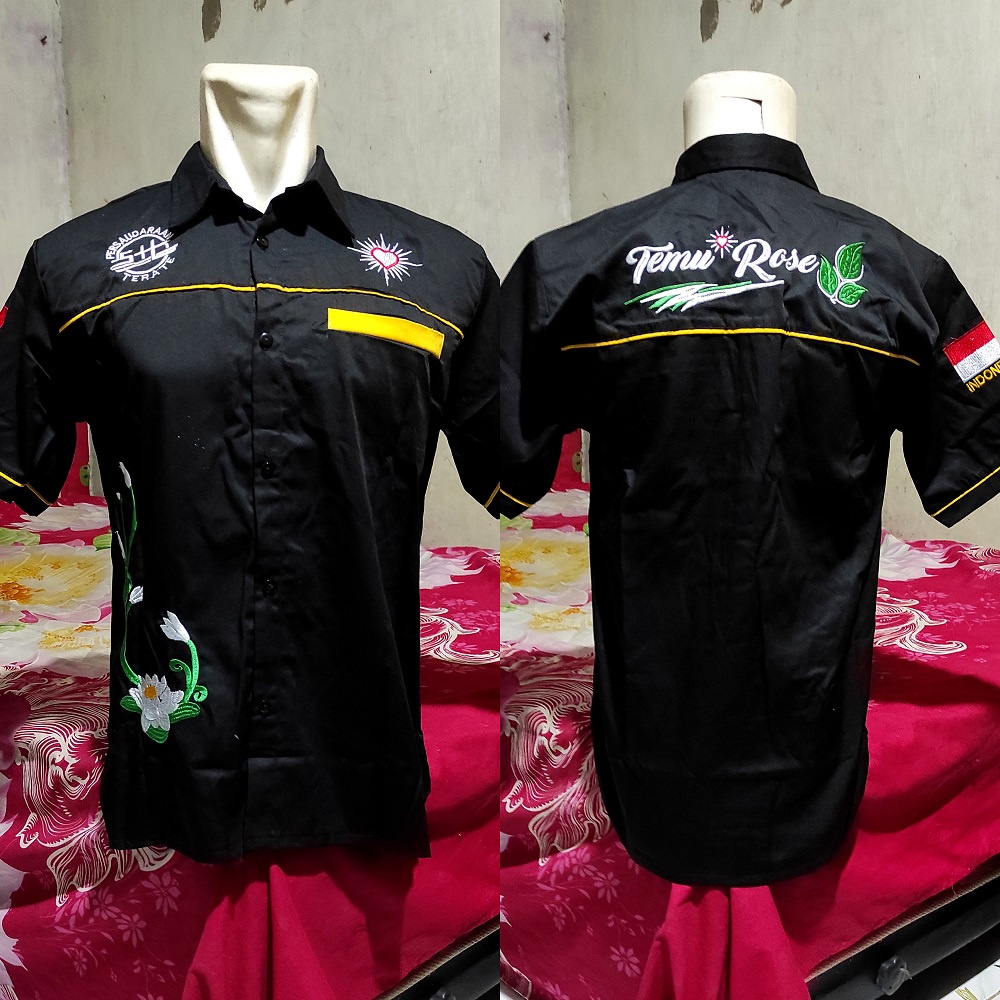 Jual Baju PSHT Bordir Baju Kemeja PSHT Baju Hem PSHT Hem Terate Kemeja ...