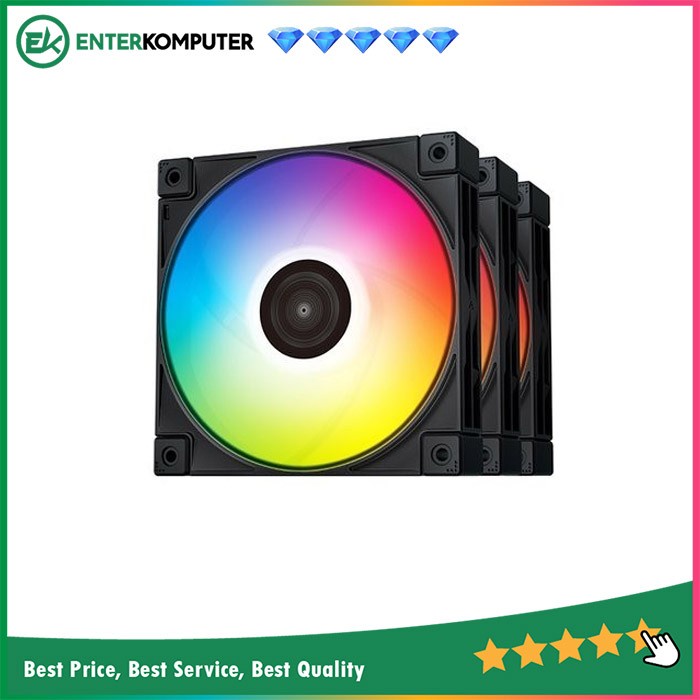 Jual Deepcool FC 120 3 x Fan ARGB / Fan Casing 12CM | Shopee Indonesia