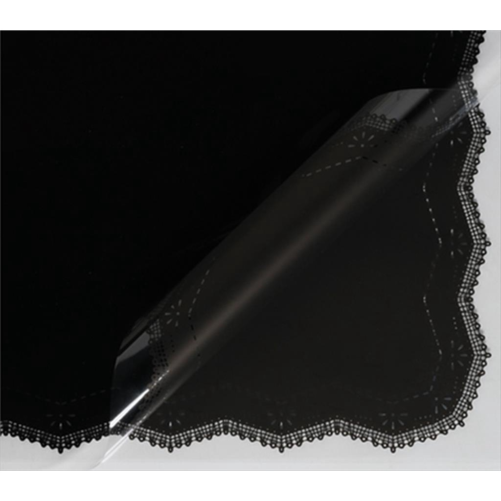 Jual Zigzag Lace Cellophane Flower Wrapping Paper / Kertas Bungkus ...