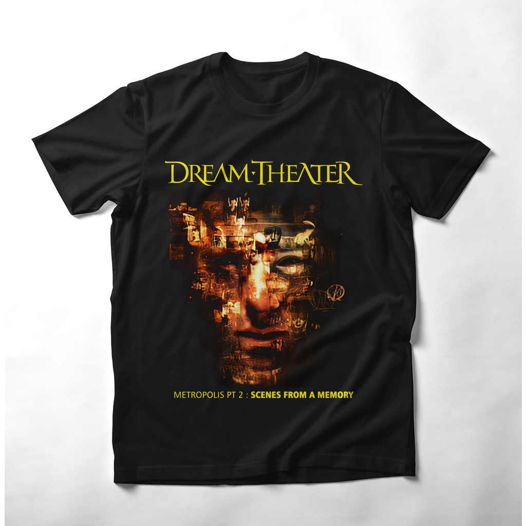 Jual Kaos Distro DREAM THEATER METROPOLIS T-shirt Premium kaos Music ...