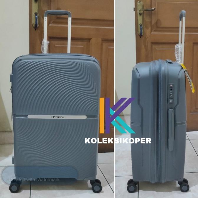 Jual Koper President 1918 Anti Pecah Expandable TSA ukuran Bagasi 24 ...