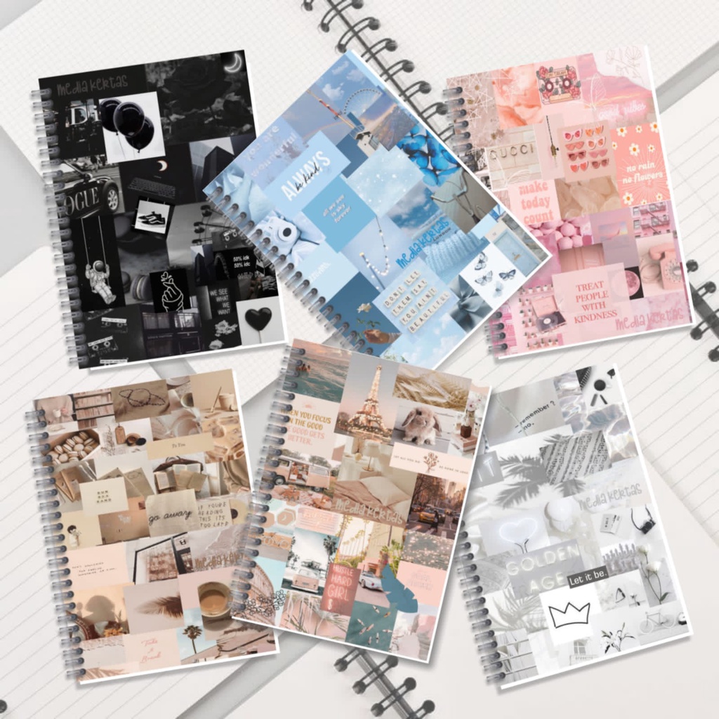 Jual Notebook A6 Journal Buku Diary Aesthetic Buku Catatan Kecil ...