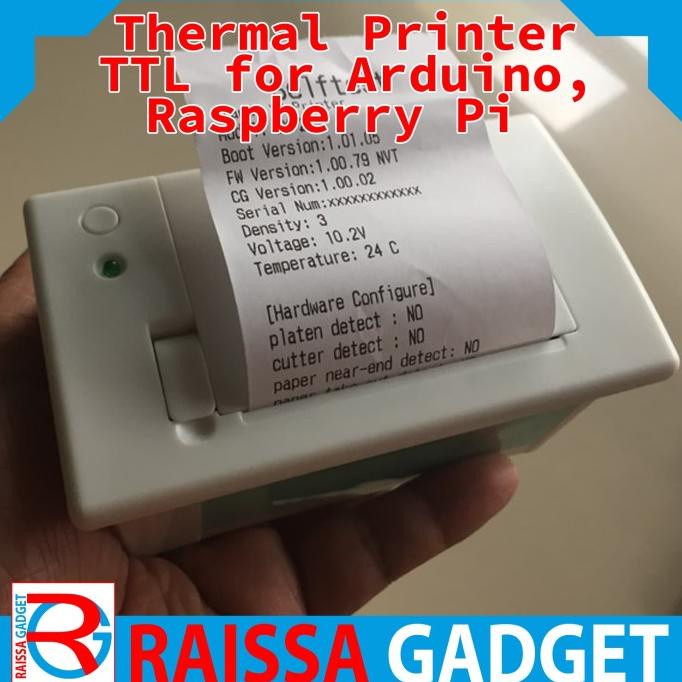Jual Thermal Receipt Printer mini USB TTL RS232 for Raspberry Pi 3 Arduino | Shopee Indonesia