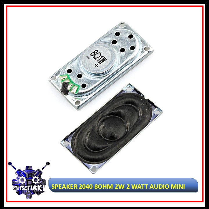Jual SPEAKER 2040 8OHM 2W 2 WATT AUDIO MINI NOTEBOOK MP3 LAPTOP | Shopee Indonesia