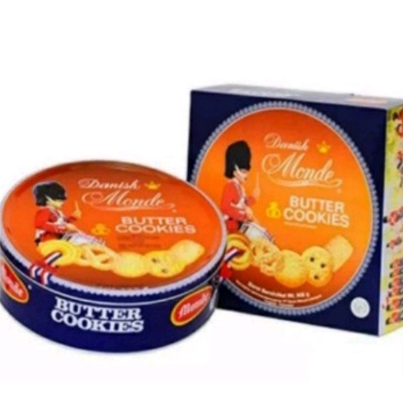 Jual DANISH MONDE BUTTER COOKIES KALENG 908 GRAM | Shopee Indonesia