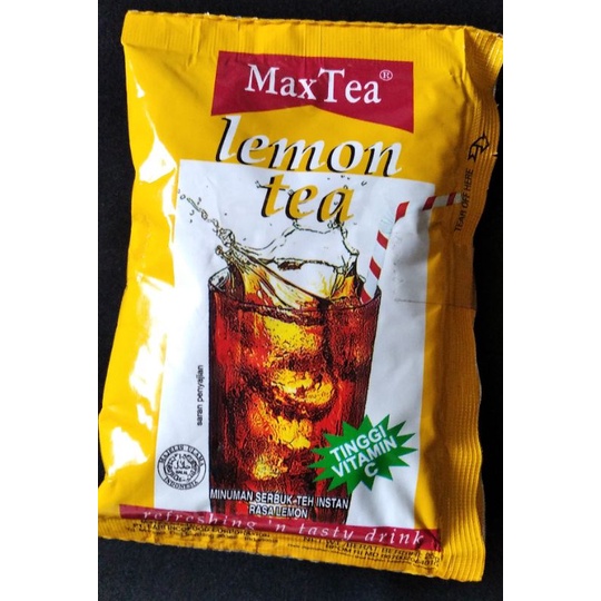 Jual Lemon Tea Max Tea Minuman Instan Lemon Tea khas Indonesia | Shopee ...