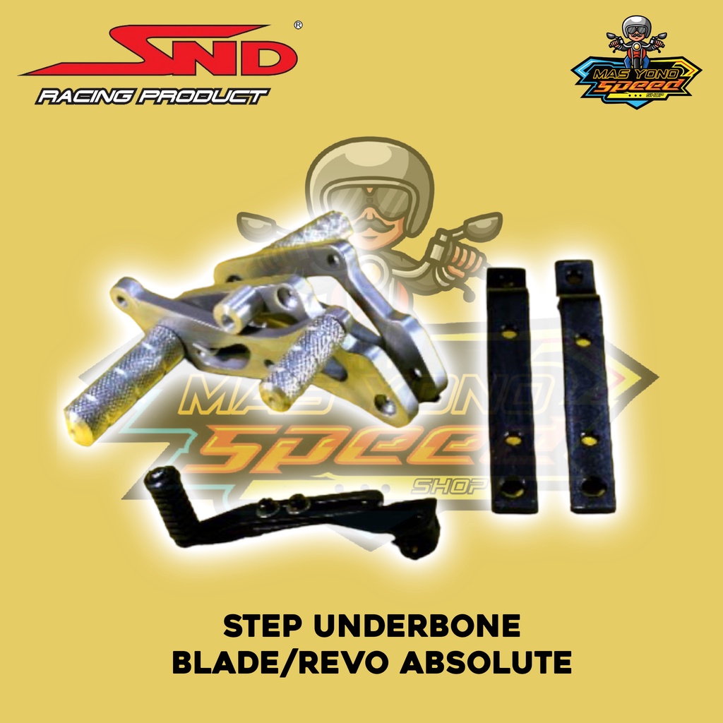 Jual SND Step Underbone Blade 110 Revo Absolute Satu Set Lengkap ...
