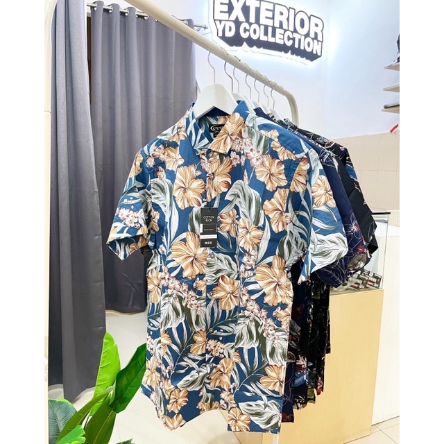 Jual Kemeja Flowral ORIGINAL - Kemeja Bunga cowok | Shopee Indonesia