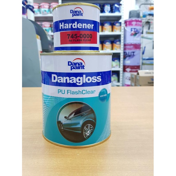 Jual VERNIS DANAGLOSS PU FLASH CLEAR 2 KOMPONEN (1 LITER) | Shopee ...