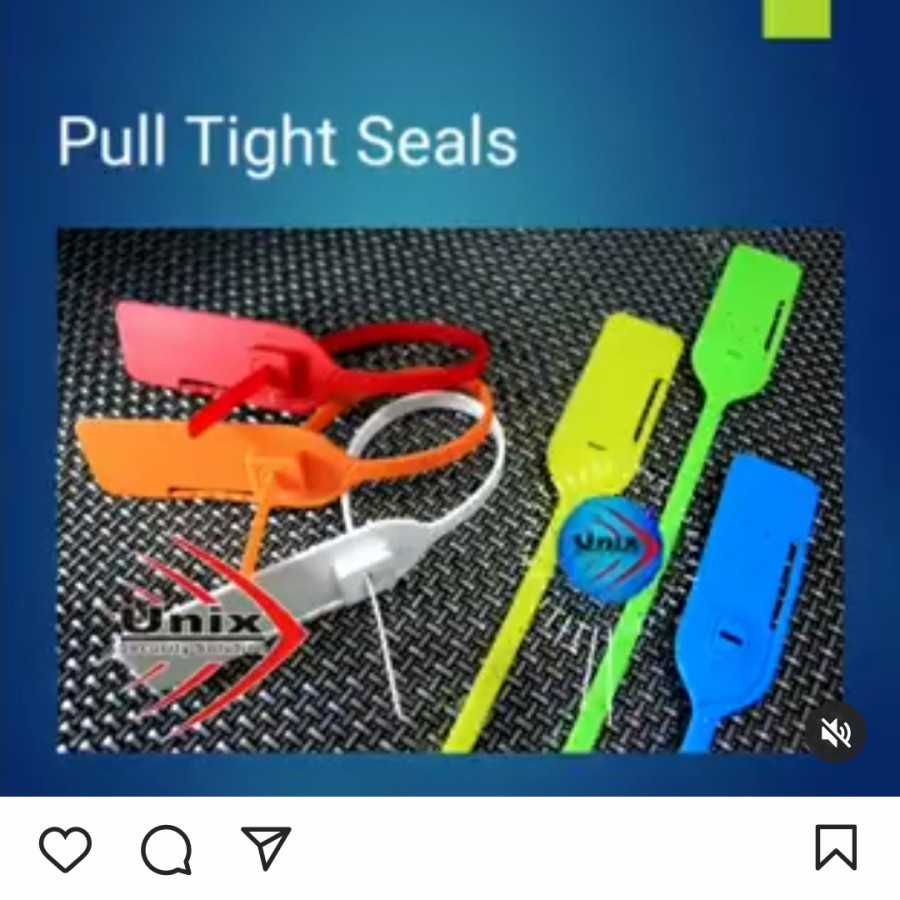 Jual Food Seal Security Double Lock Segel Plastik Plastic Seals ...