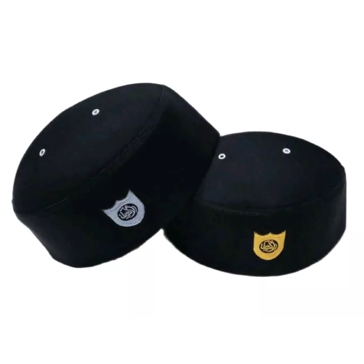 Jual PECI PRIA DEWASA KOPIAH SONGKOK UJ LOGO BORDIR MALAYSIA TERBAIK ...