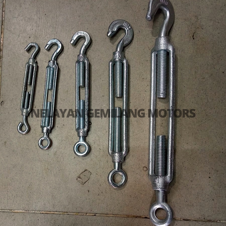 Jual Jarum Keras/Spanskrup/Trunbuckle Ukuran 12mm - 1/2" Inch M12 ...