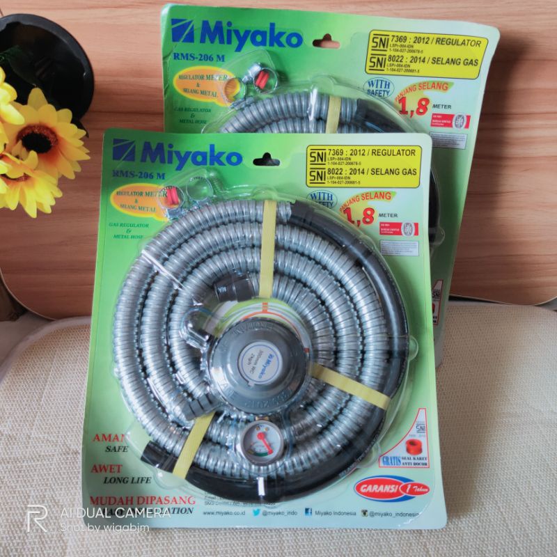 Jual rms 206m paket selang regulator miyako | Shopee Indonesia