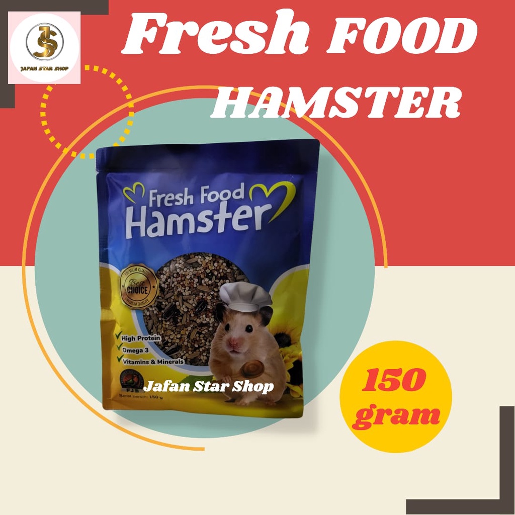 Jual Fresh Food Hamster Makanan Pakan Hamster Marmut Hewan Pengerat ...
