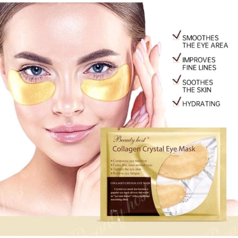 Jual MASKER MATA CRYSTAL COLLAGEN GOLD | Shopee Indonesia