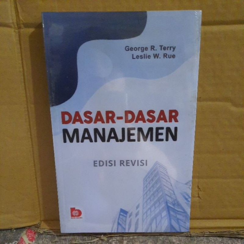 Jual DASAR-DASAR MANAJEMEN EDISI REVII GEORGE R. TERRY | Shopee Indonesia
