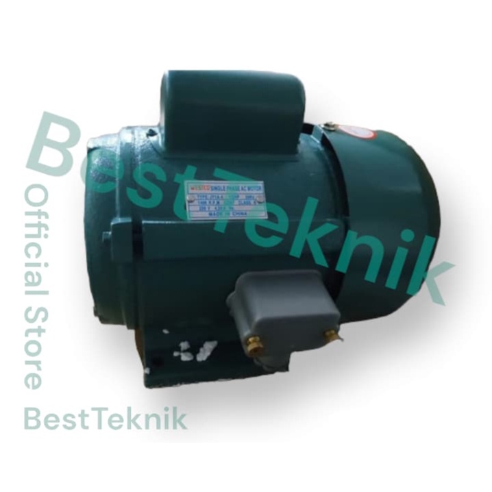 Jual Dinamo Dynamo Elektro Motor TEMBAGA WESTCO 1 HP 1 Phase 1400 RPM ...