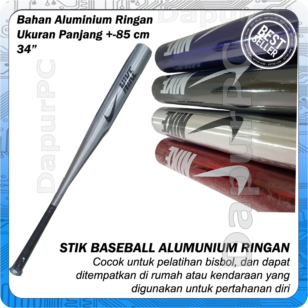 Jual STIK BASEBALL ALUMUNIUM NIKE - TONGKAT BASEBALL - PEMUKUL | Shopee ...