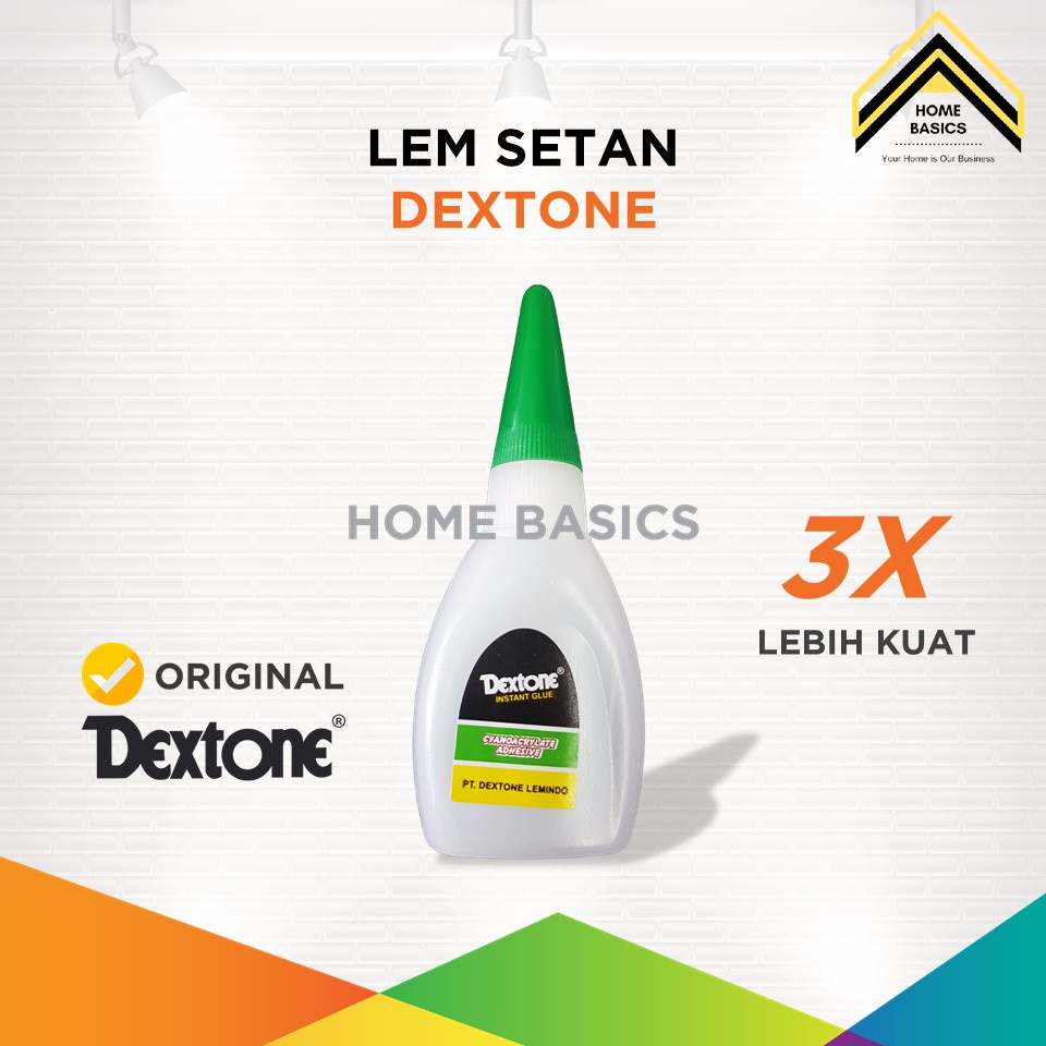 Jual Lem Setan Dextone / Lem Tetes Serbaguna / Dextone Instant Glue ...